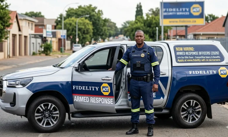 Fidelity ADT Armed Response Officer Vacancies 2026 - Careers With Shandu